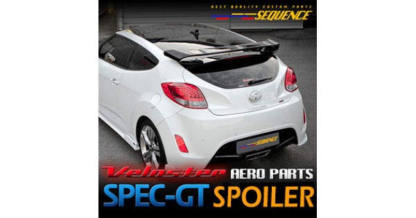 Veloster : [SEQUENCE] Hyundai Veloster - SPEC-GT Rear Wing Spoiler