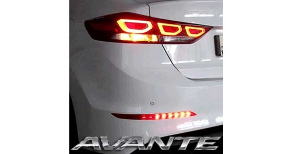 Avante AD : [EXLED] Hyundai Avante AD - Sequential Rear Reflector 3Way ...
