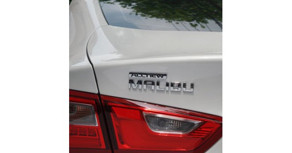 Emblem & Logo : [AUTORIA] Chevrolet All New Malibu - ALL NEW Lettering ...