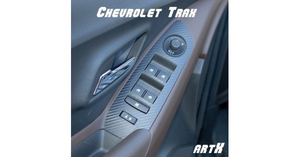 Trax : [ARTX] Chevrolet Trax - 3D Carbon Fabric Window Switch Decal ...