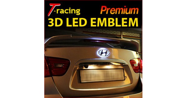 Grandeur TG : [RACETECH] Hyundai Logo 3D LED Emblem