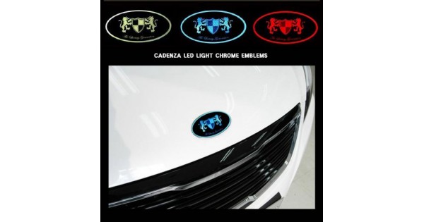 KIA K7 Chrome Luxury Generation LED Emblem