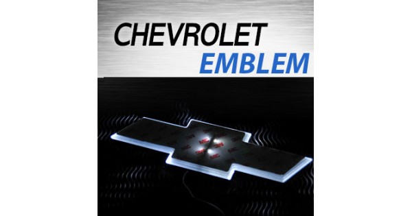 Emblem & Logo : [SENSE LIGHT] Chevrolet - 2-Way LED Emblem Plate Module
