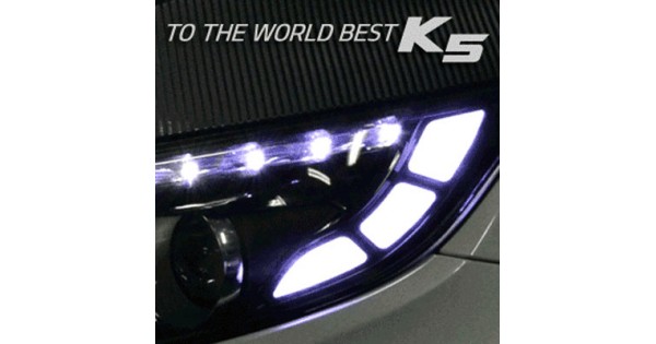 Headlights : [EXLED] KIA New K5 - Tears Sequential 2Way Reflector LED Modules