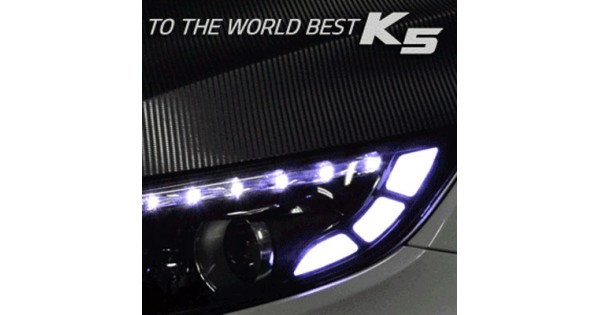 Передняя оптика : LED-модули боковых рефлекторов фар TEARS 2-Way - KIA The New K5 (EXLED)