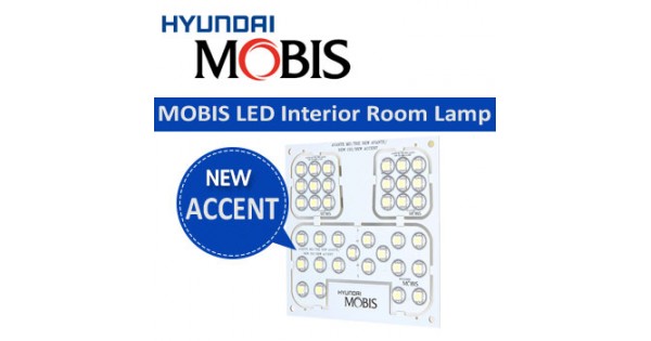 Lighting : [MOBIS] Hyundai New Accent - LED Interior Lighting Modules Set