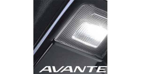 Lighting : [MOBIS] Hyundai Avante MD - Overhead Console LED Mood Lamp ...