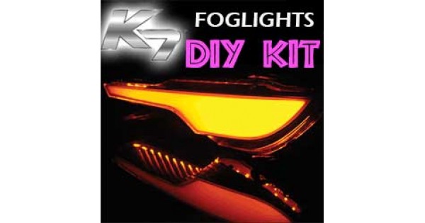 Lights : [EXLED] KIA K7 - Fog Lamp 2-Way LED Modules + Cover Set