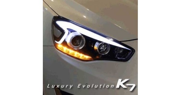 K7, The New : [EXLED] KIA The New K7 - DRL Power LED 3-Way Module Upgrade Kit