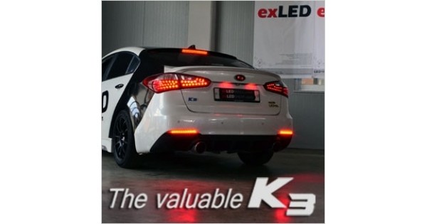 K3 : [EXLED] KIA K3 - Rear Reflector 1533L2 Power LED Modules Set