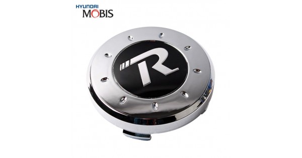 [MOBIS] HYUNDAI - Genuine R-Logo Wheel Cap Emblem Set