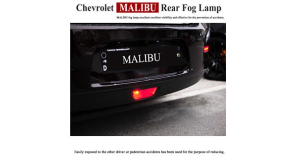 Tail Lights : [GREENTECH] Chevrolet Malibu - Rear Bumper LED Reflector ...