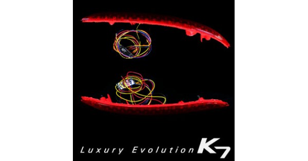Задняя оптика : Рефлекторы заднего бампера LED 3-way - KIA The New K7 (EXLED)