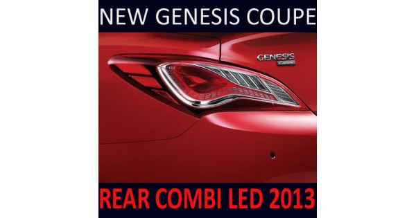 Tail Lights : [MOBIS] Hyundai New Genesis Coupe - 2013 Rear Combination ...